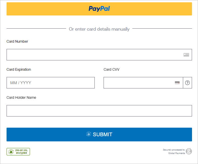 PayPal - Guide | Global Payments